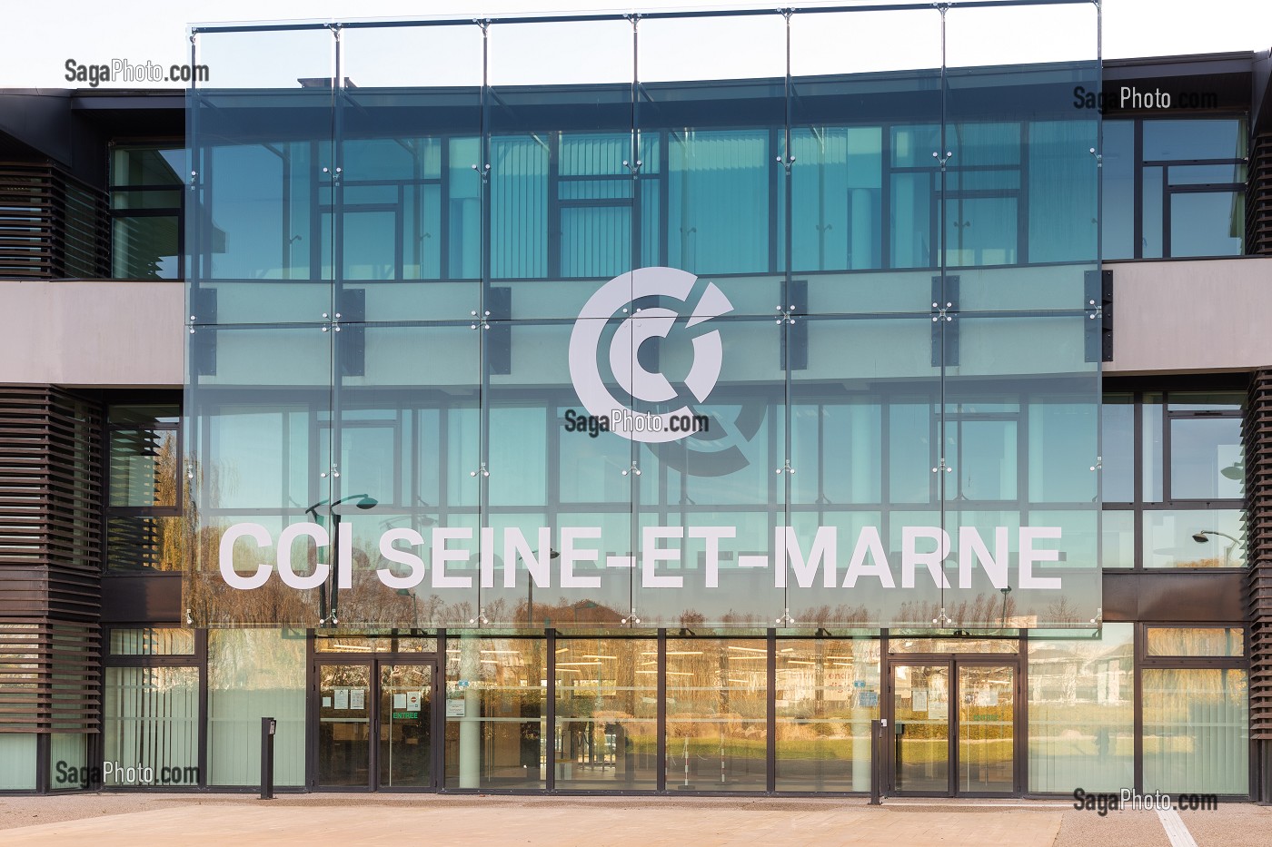 photo de CCI, CHAMBRE DE COMMERCE ET D'INDUSTRIE DE SEINE ET MARNE, SERRIS, VAL D'EUROPE, MARNE ...