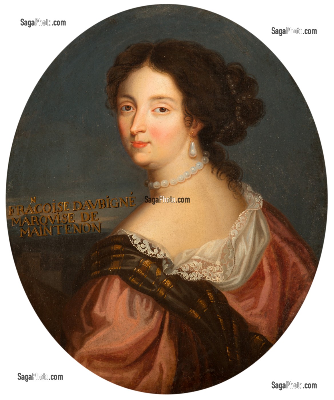 photo de FRANCOISE D'AUBIGNE (1635-1719), FUTURE MADAME DE MAINTENON ...
