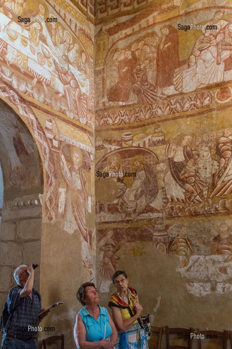 photo de LES FRESQUES RELIGIEUSES DE L'EGLISE SAINT-MARTIN DE VIC ...