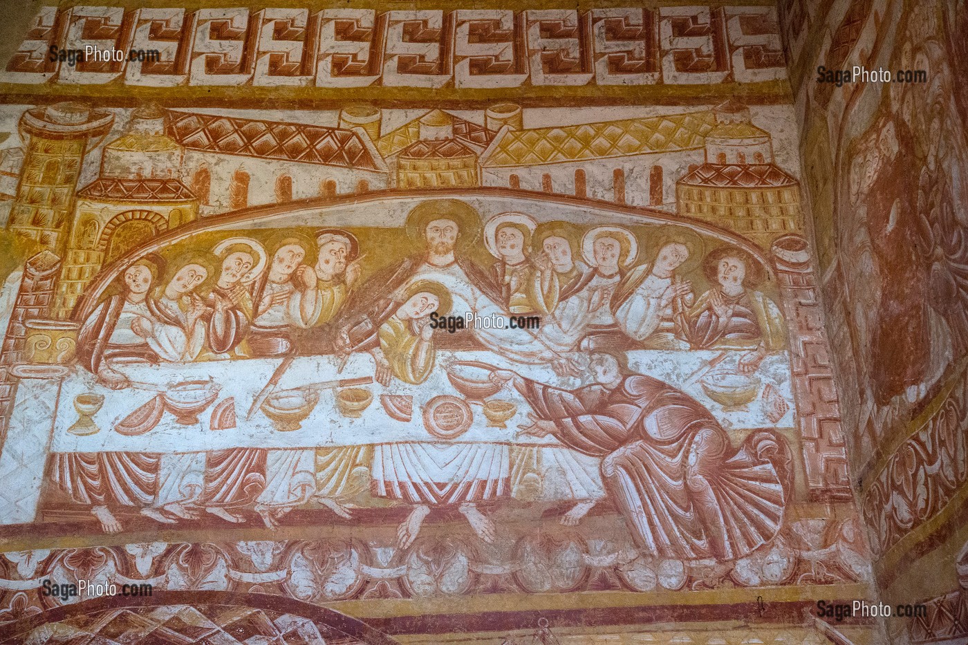 photo de LA CENE, REPAS DU CHRIST ET DES APOTRES, LES FRESQUES ...