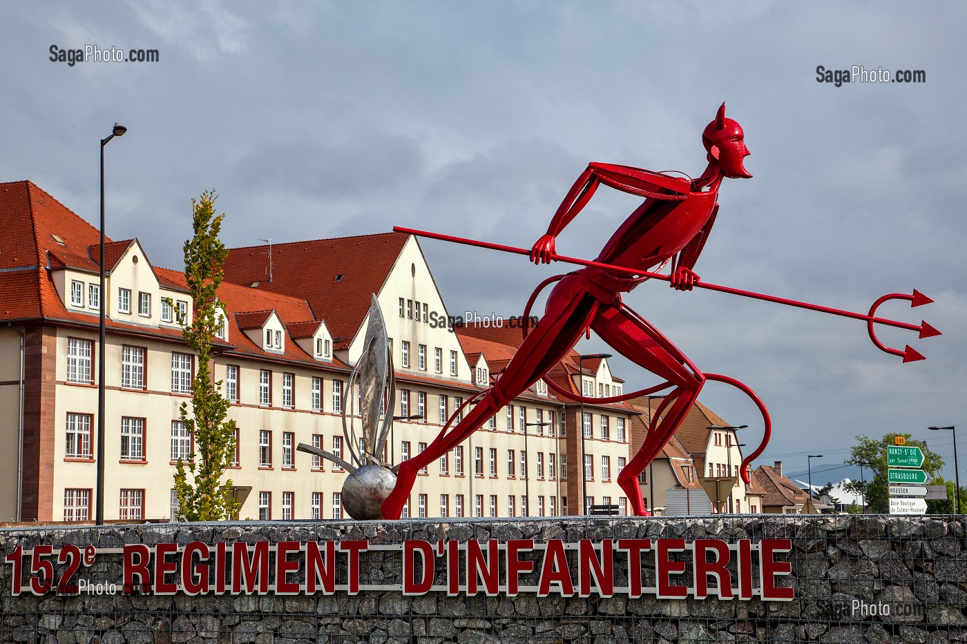 photo de DIABLE ROUGE, SURNOM ET EMBLEME DU 152 EME REGIMENT D ...