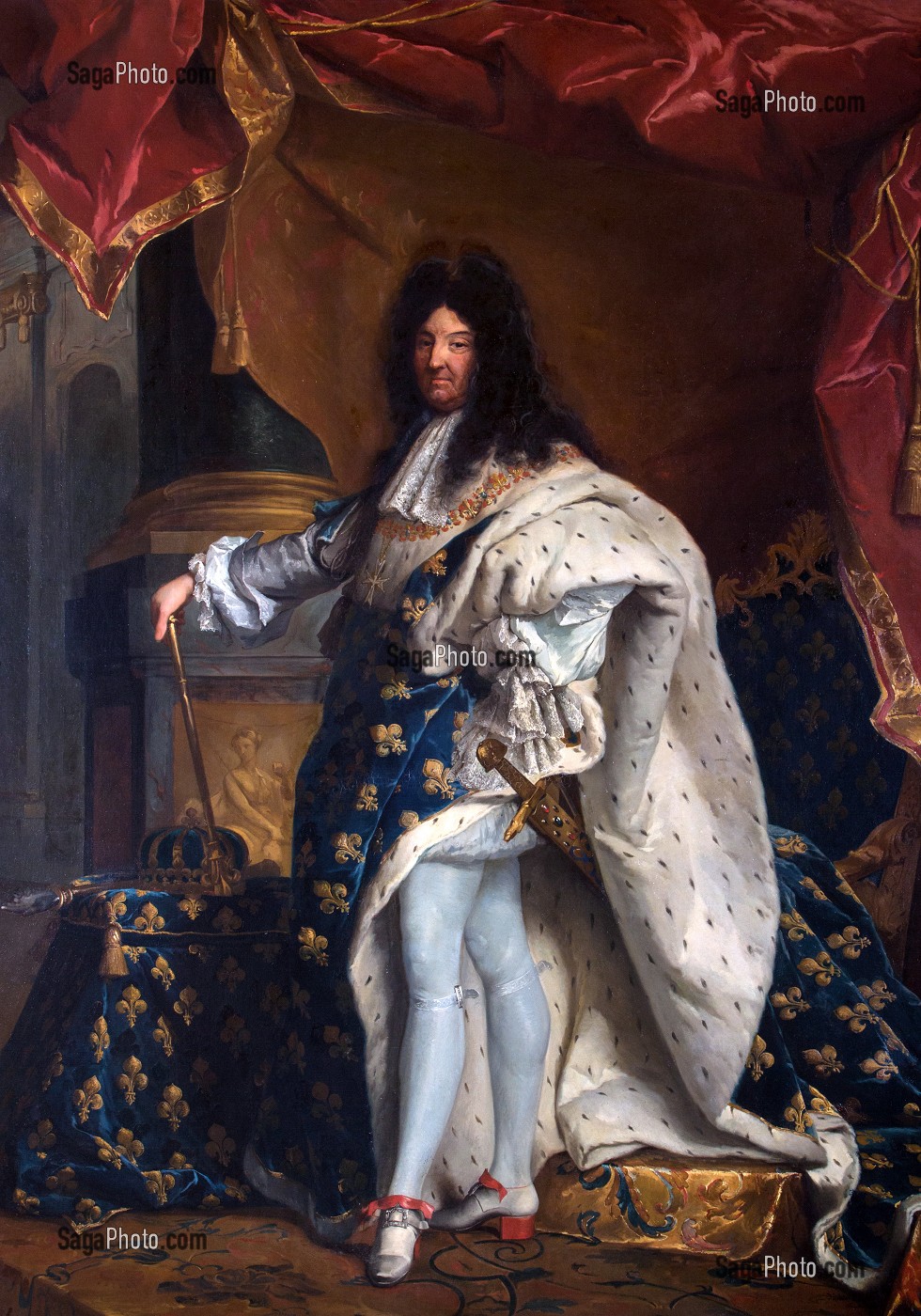 photo de PORTRAIT DE LOUIS XIV (1638-1715), ROI DE FRANCE, EN COSTUME ...