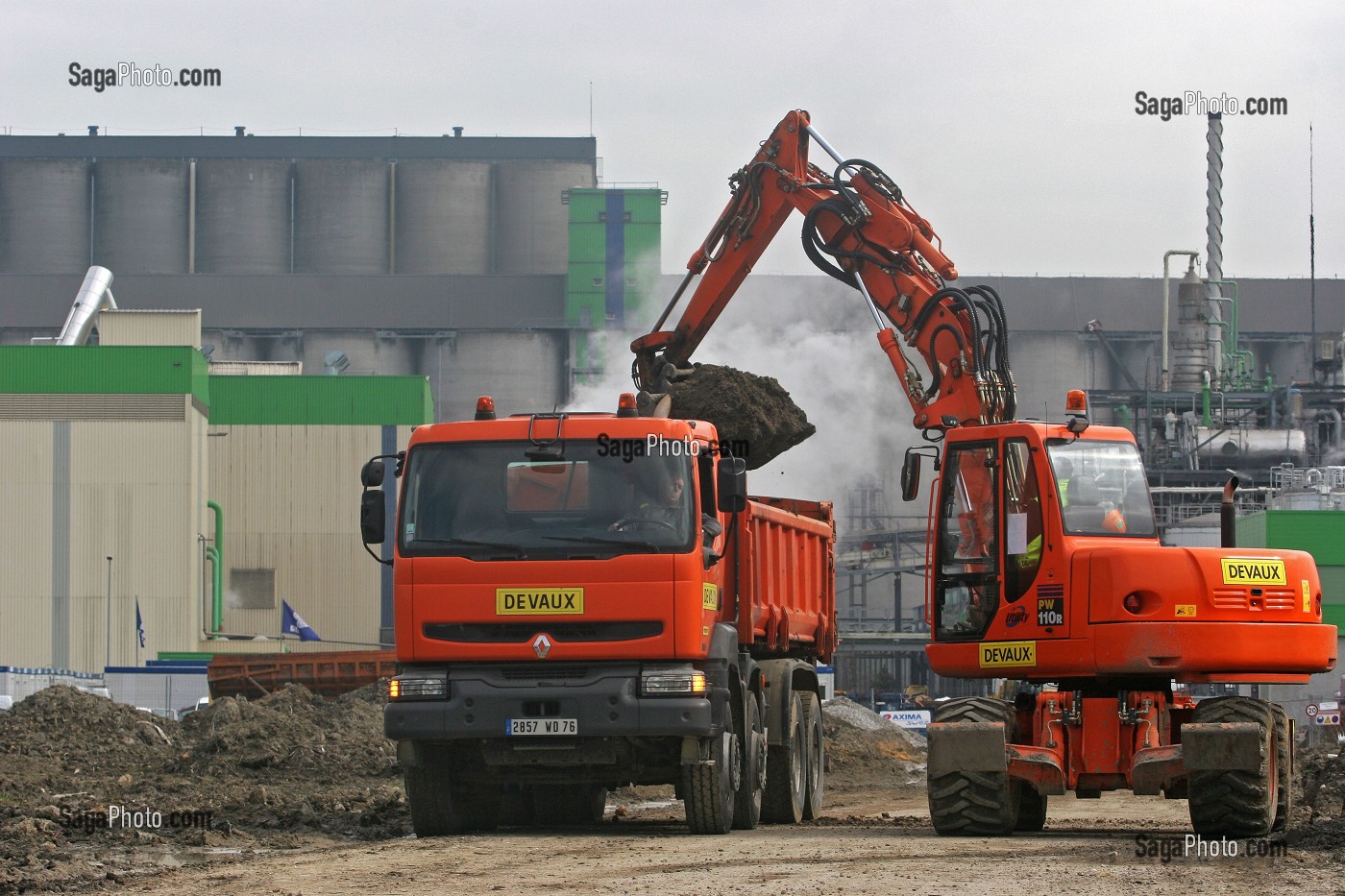 photo de USINE SAIPOL-DIESTER INDUSTRIE DE GRAND-COURONNE, PORT DE ...