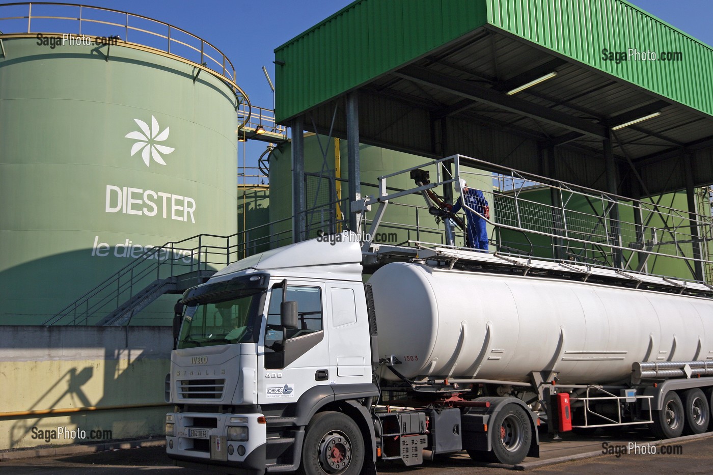 photo de USINE SAIPOL-DIESTER INDUSTRIE DE GRAND-COURONNE, PORT DE ...