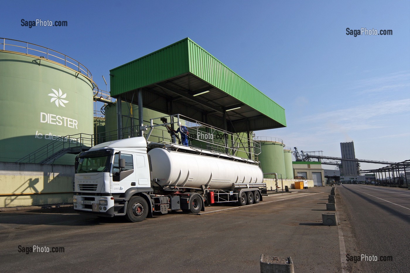 photo de USINE SAIPOL-DIESTER INDUSTRIE DE GRAND-COURONNE, PORT DE ...