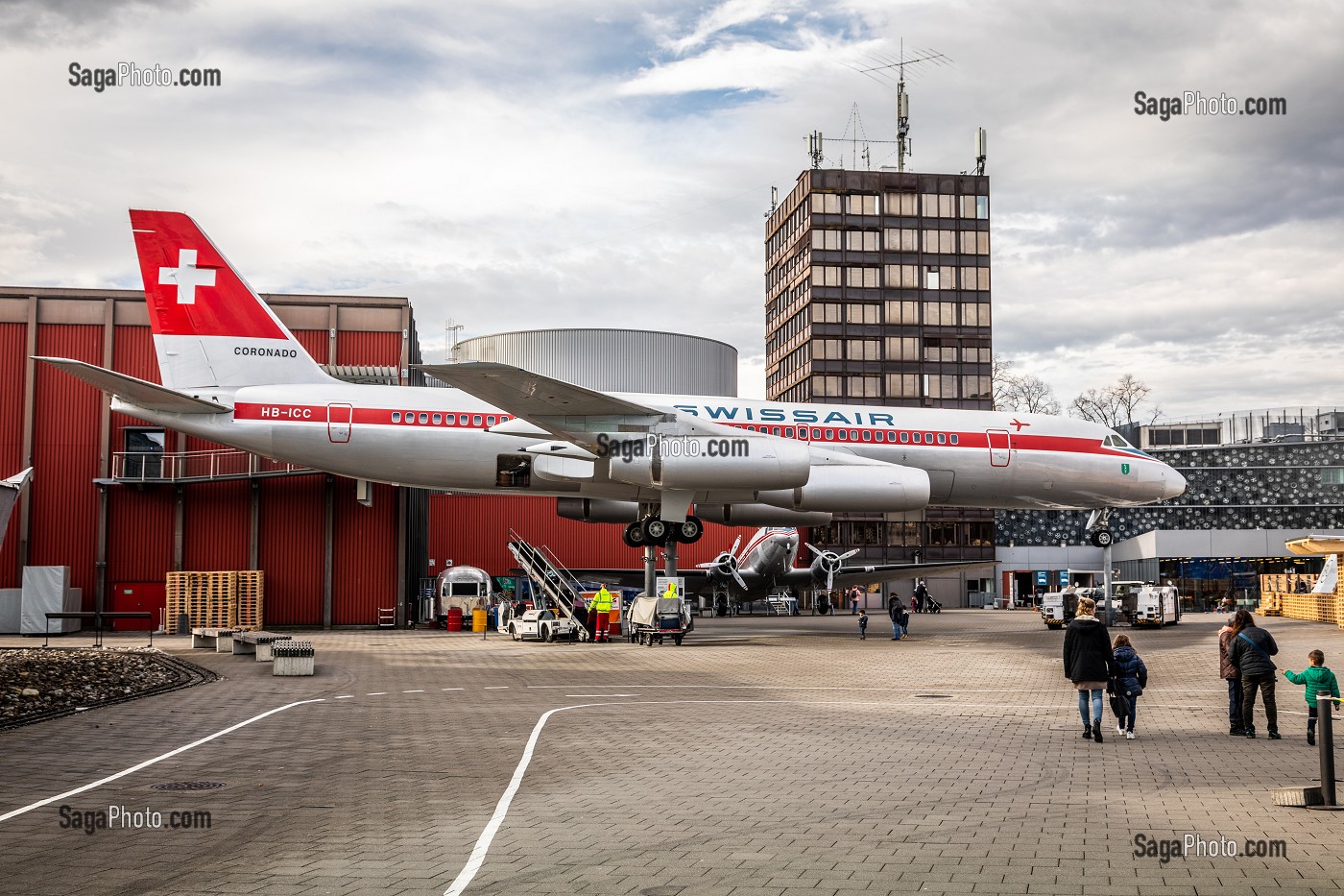 photo de AVION CONVAIR CV-990 CORONADO DE L'ANCIENNE COMPAGNIE AERIENNE ...