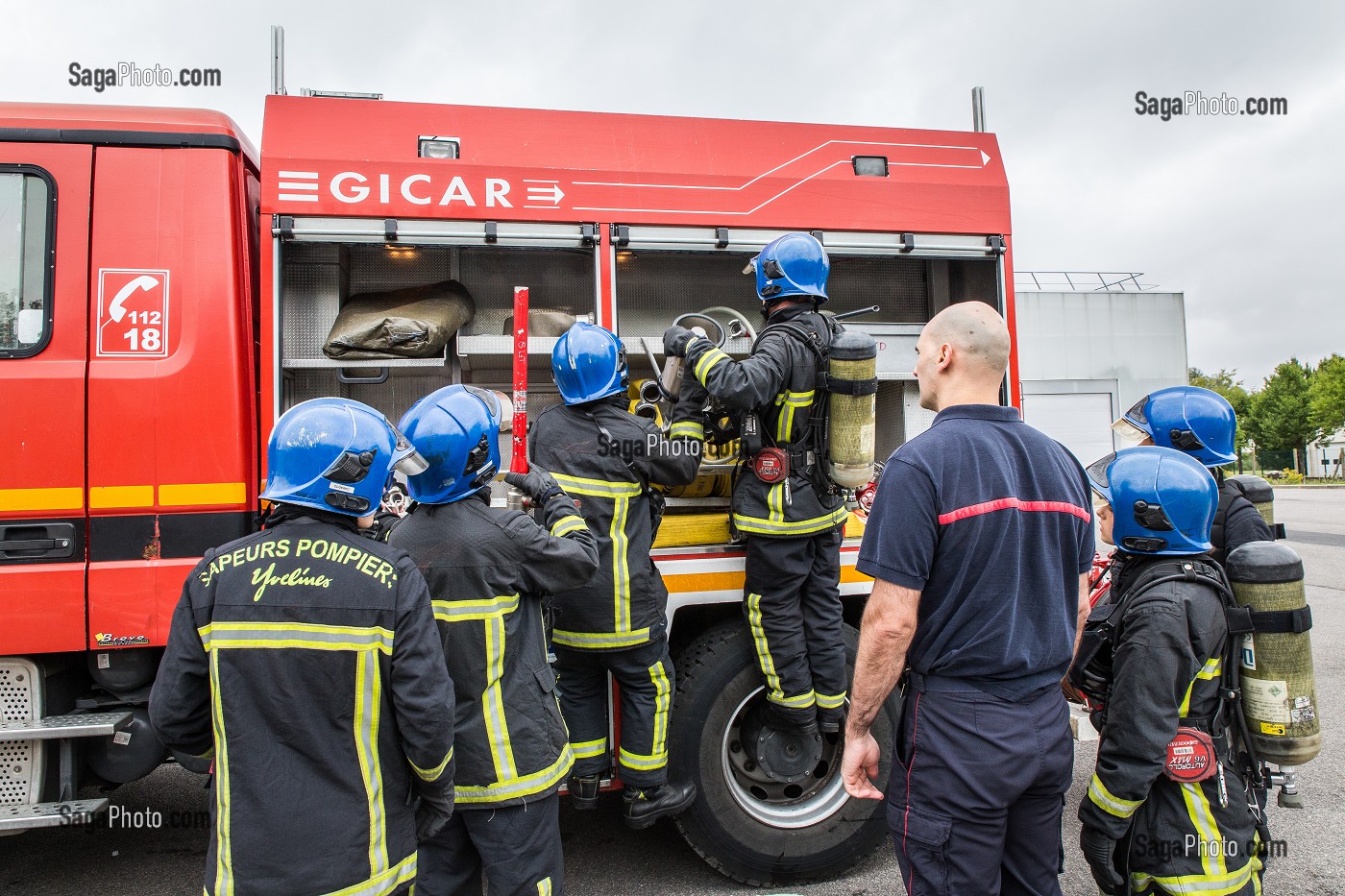 photo de FORMATION SAPEURS POMPIERS VOLONTAIRES