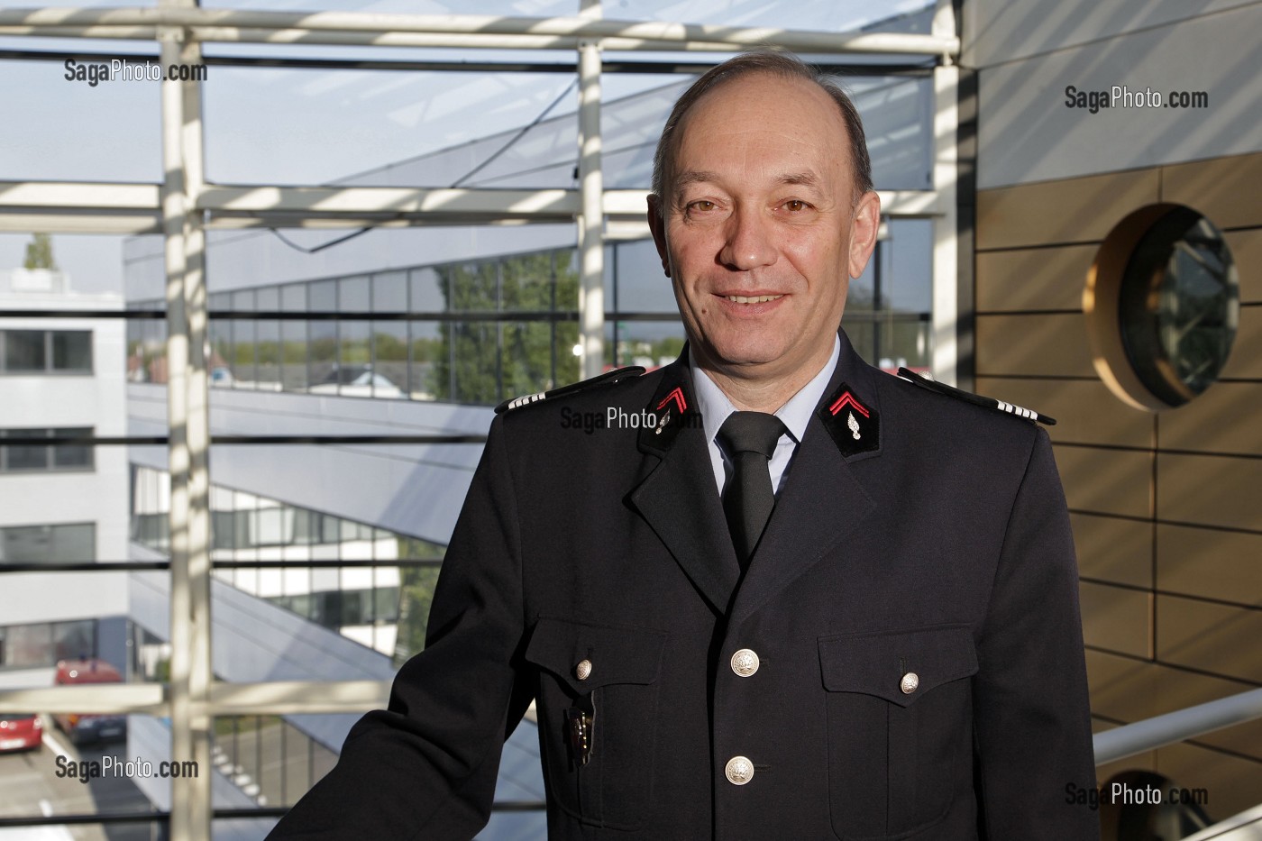 photo de COLONEL ALAIN GAUDON, DIRECTEUR DEPARTEMENTAL DU SERVICE D ...