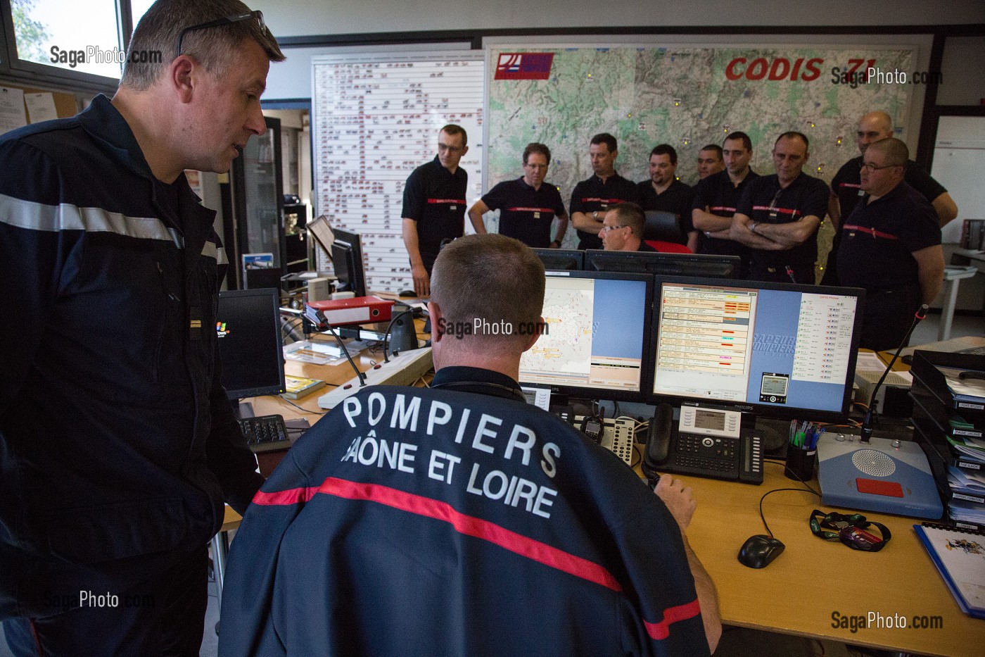 photo de VISITE DU CTA-CODIS POUR LES FUTURS CADRES DU SERVICE ...